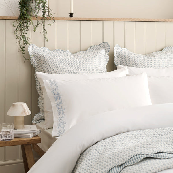 Christy Mistle Toe Duck Egg - Comforter Sheet Set – Home and Beyond